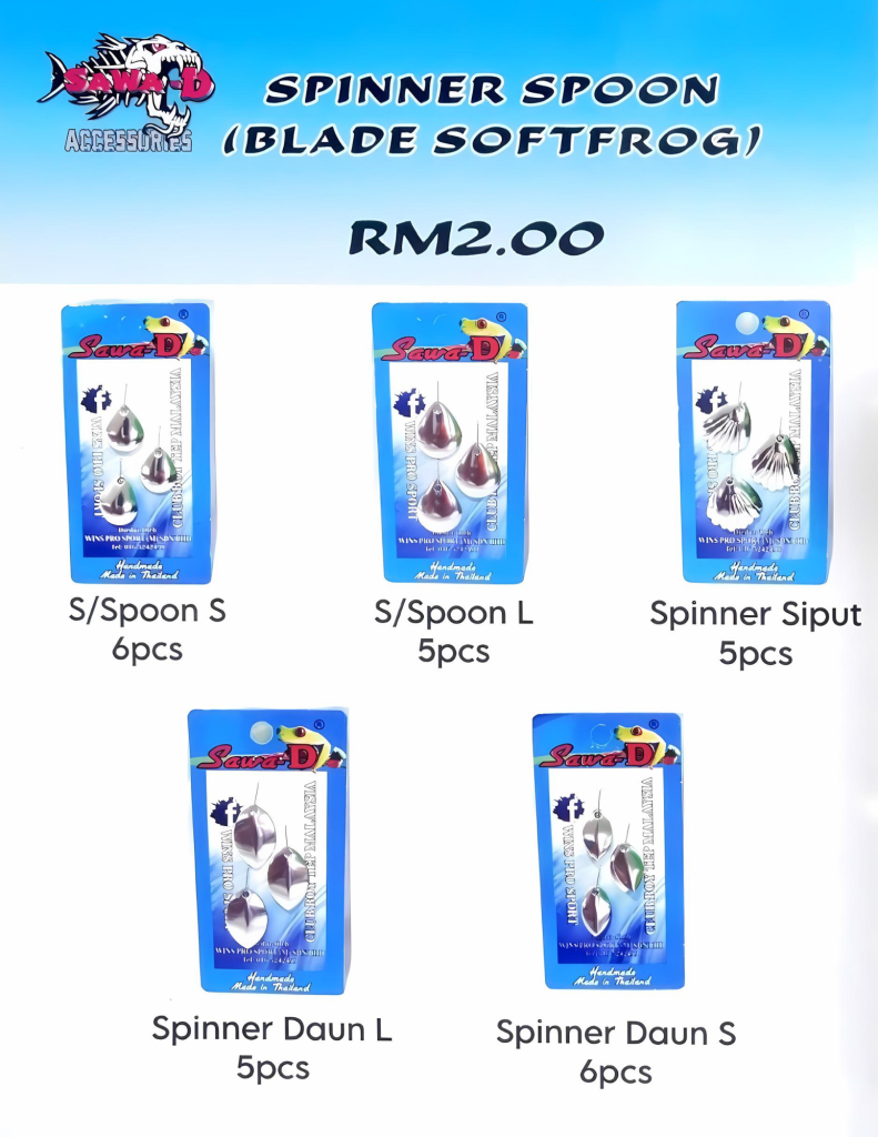 Sawa-D Spinner Untuk Soft Frog - Sawa-D